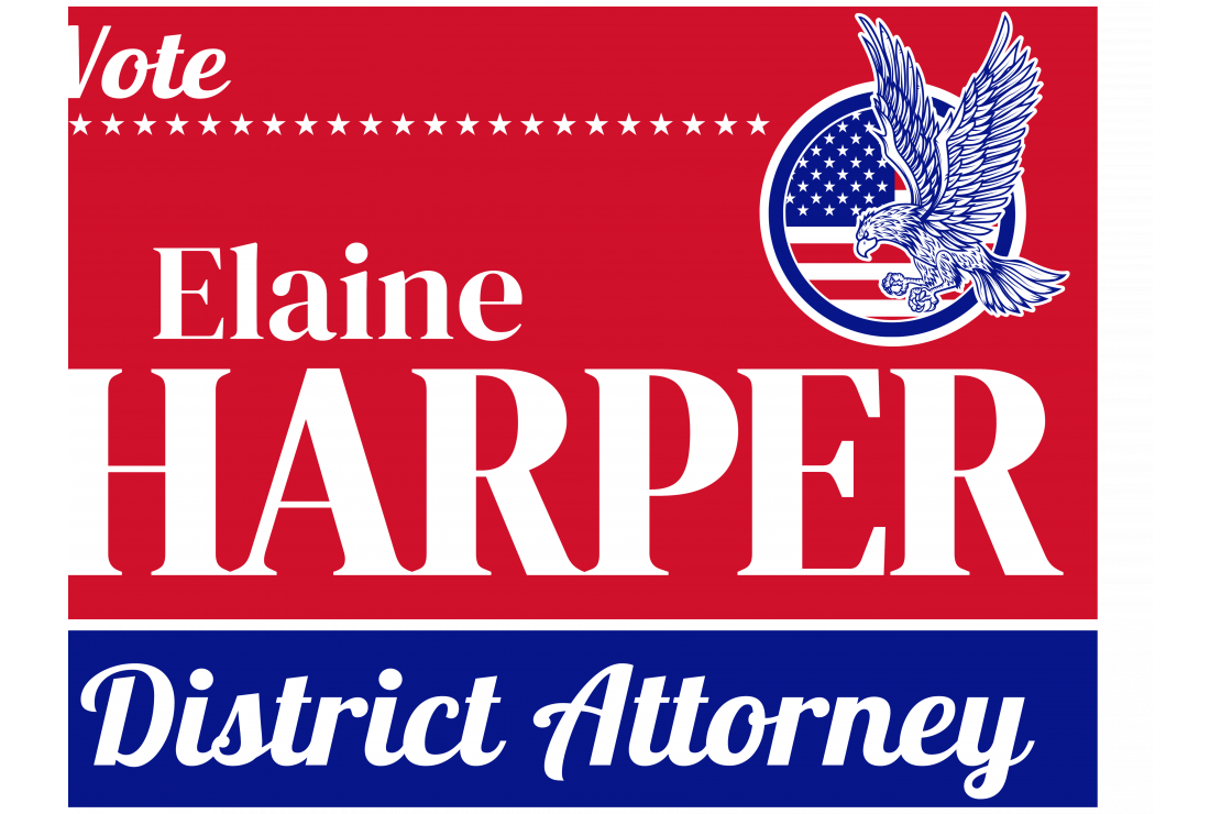 Cheap Custom Printed District Attorney Election Campaign Yard Signs For 2937
